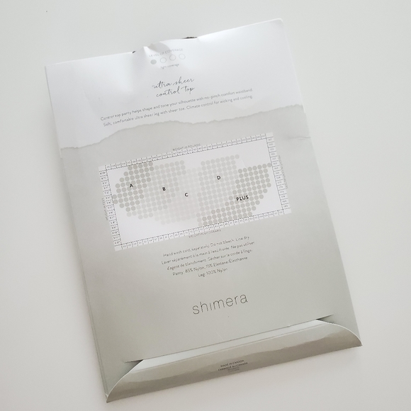 Shimera | Intimates & Sleepwear | Shimera Ultra Sheer Control Top ...
